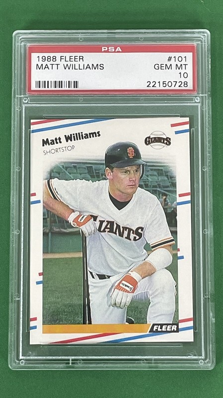 Matt Williams Baseball Card Database - Newest Products will be shown ...