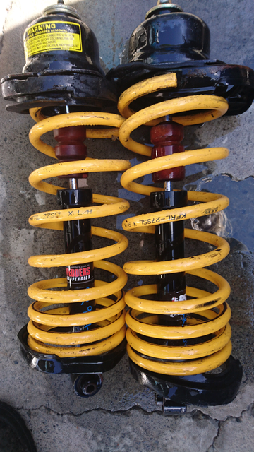 FORD FALCON EA EB ED EF EL REAR SSL KING SPRINGS PEDDLERS SHOCKS ...