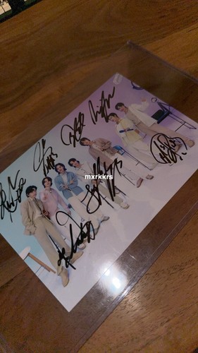 BTS Proof RM Jin Jimin V Suga Jungkook Jhope Autograph | eBay
