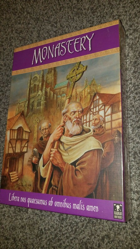 Monastery (2008) Board Game – Board Game Guys