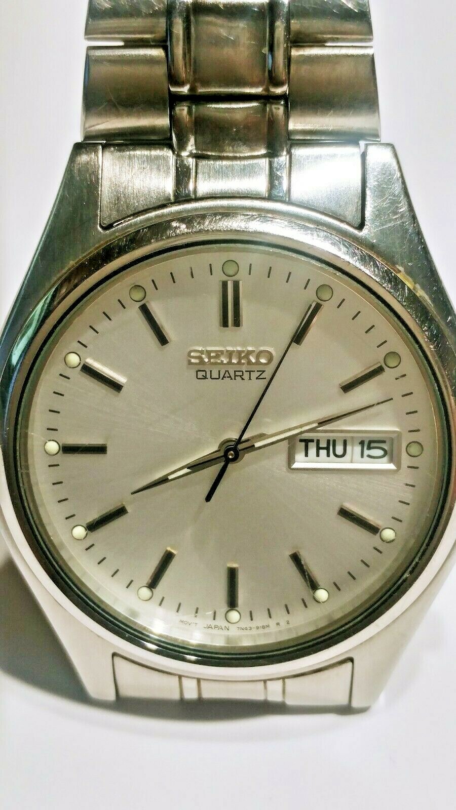 VINTAGE SEIKO MENS QUARTZ WATCH 7N43-9041のeBay公認海外通販｜セカイモン