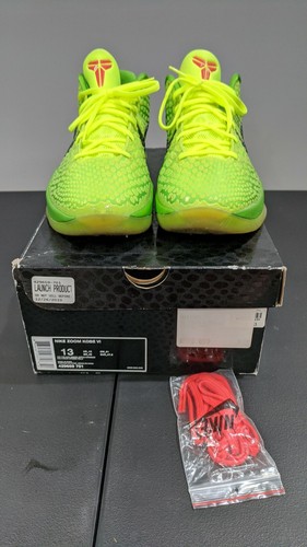 Nike Kobe VI 6 Grinch Christmas Men's Size 13 | eBay Nike Kobe VI 6 Grinch Christmas Men's Size 13 | eBay