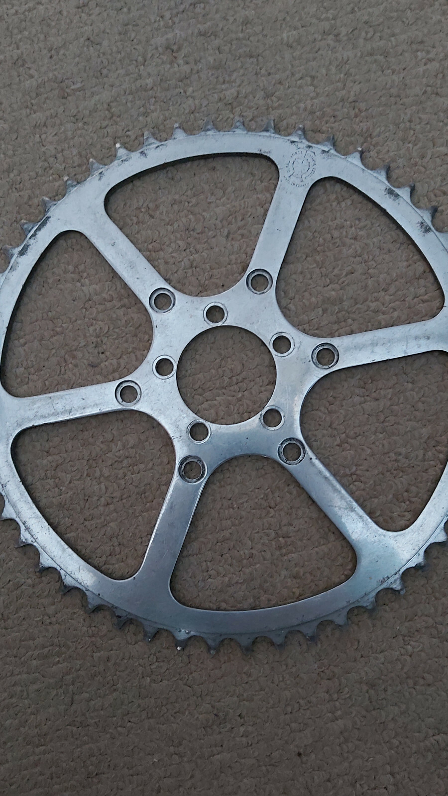 Vintage TA Cyclotouriste Chainring 52T fits Stronglight 49D EroicaのeBay公認海外通販｜セカイモン