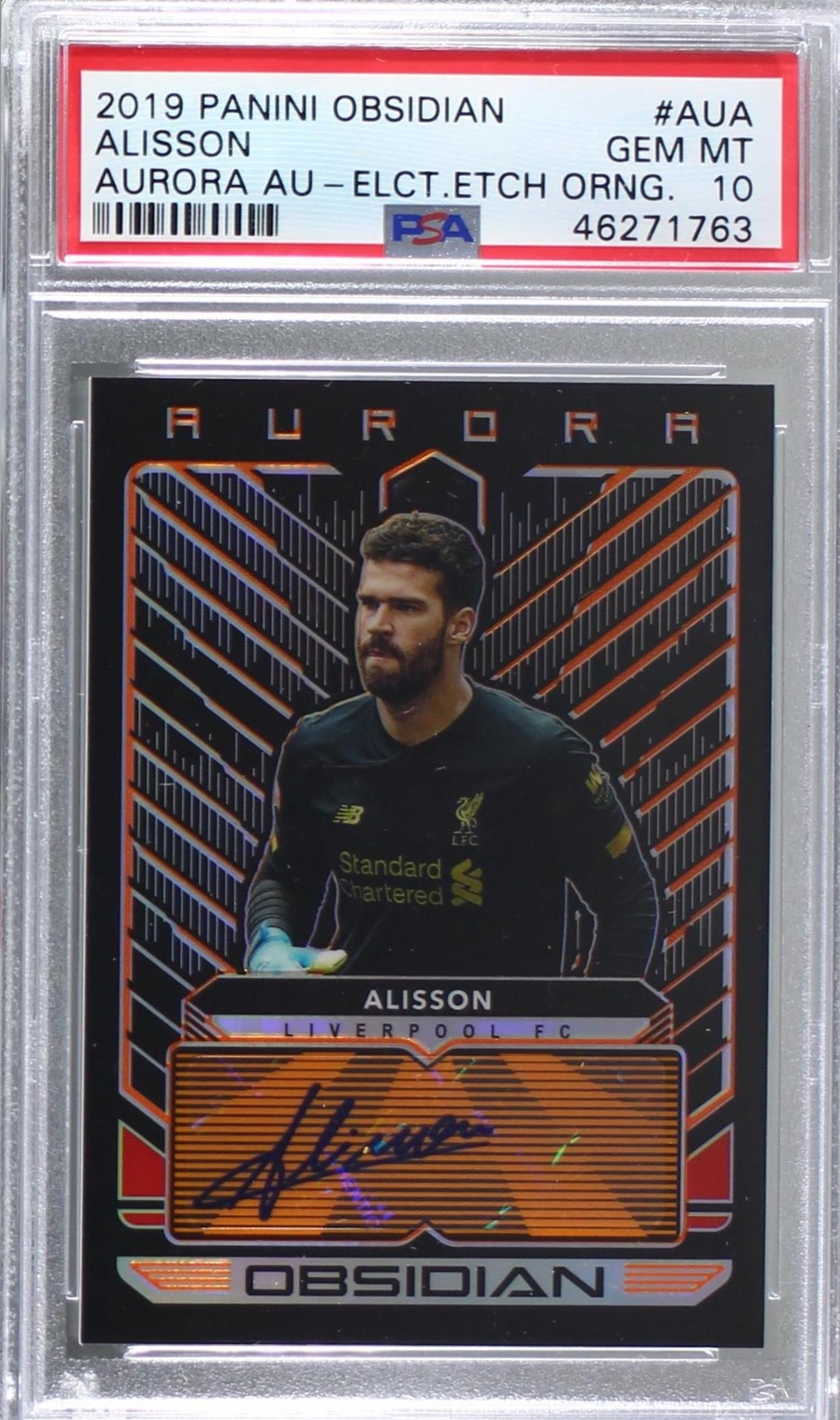 2019-20 Panini Obsidian - Aurora Autographs Electric Etch Orange #AU-A ...