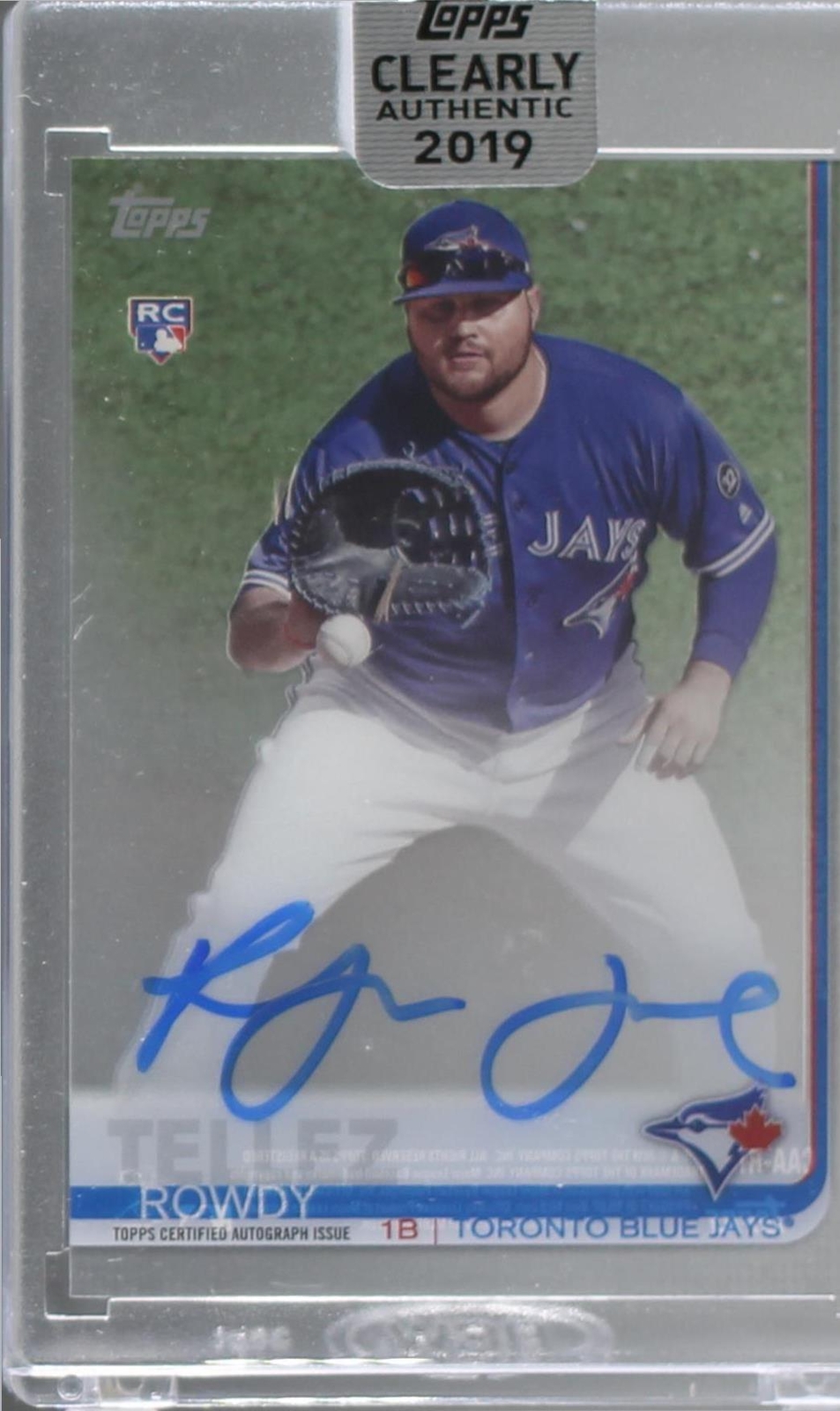2019 Topps Clearly Authentic Autographs - #CAA-RT Rowdy Tellez (AU, RC ...