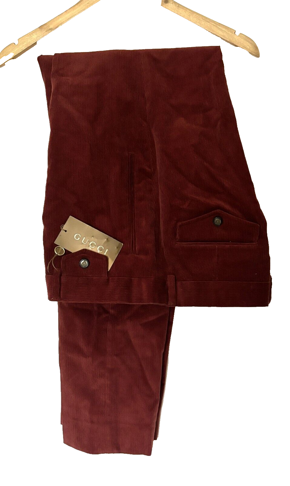 SUPERB NEW GUCCI CORDUROY TROUSERS STATED SIZE 54 UK SIZE SUPERB NEW GUCCI CORDUROY TROUSERS STATED SIZE 54 UK SIZE