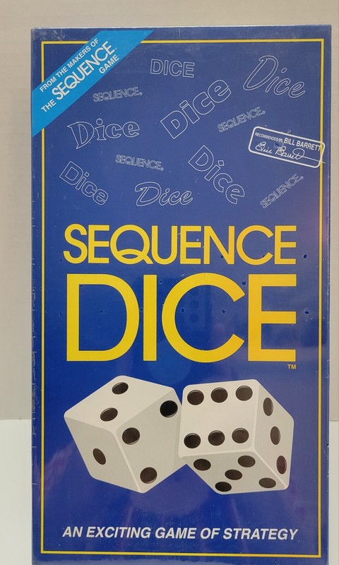 Sequence Dice (1999) Board Game – Board Game Guys