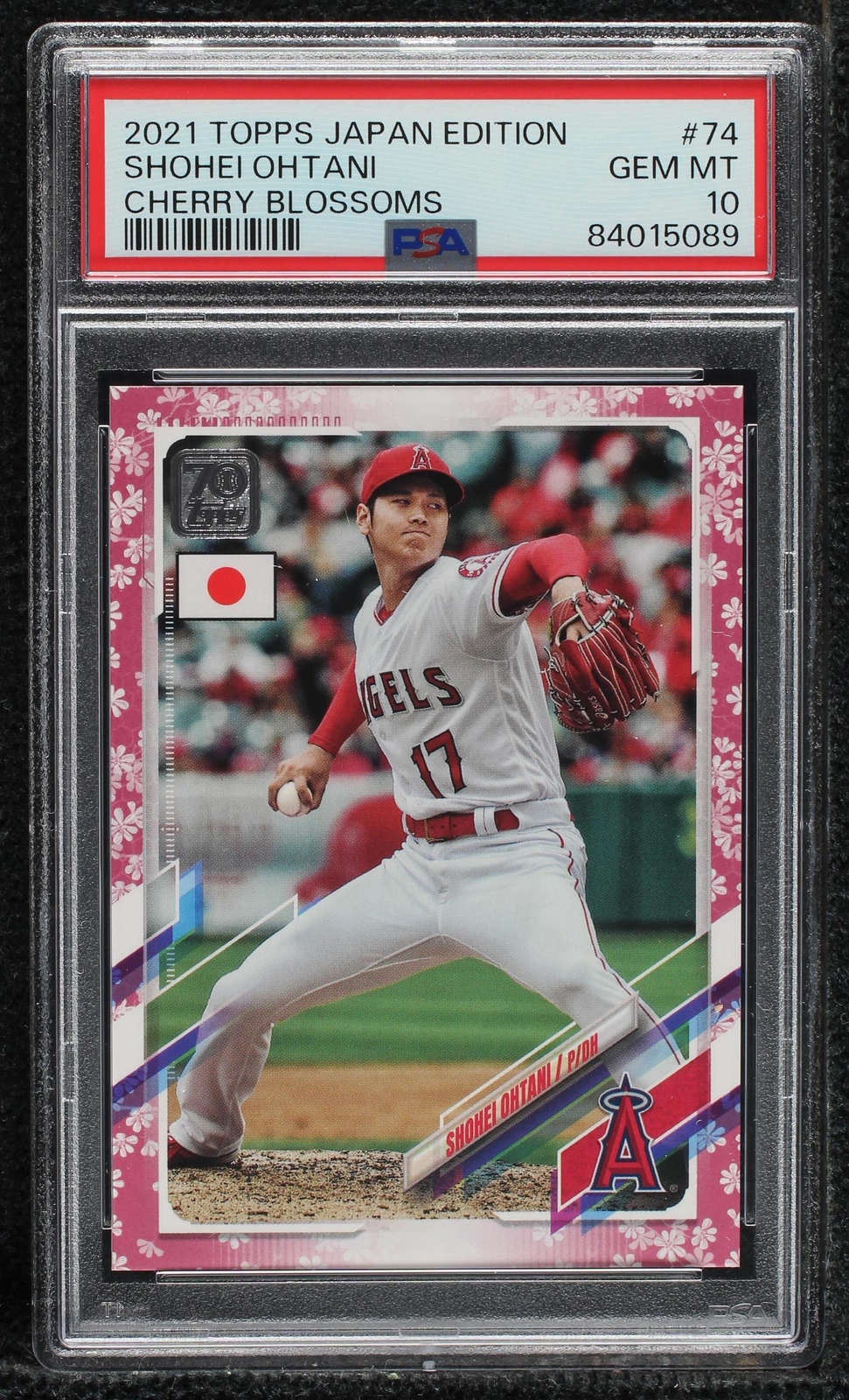 2021 Topps Japan Edition - Cherry Blossoms #74 Shohei Ohtani /99 for ...