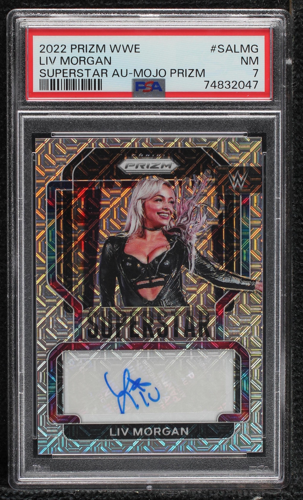 2022 Panini Prizm WWE - Superstar Autographs Mojo Prizm #SA-LMG Liv ...