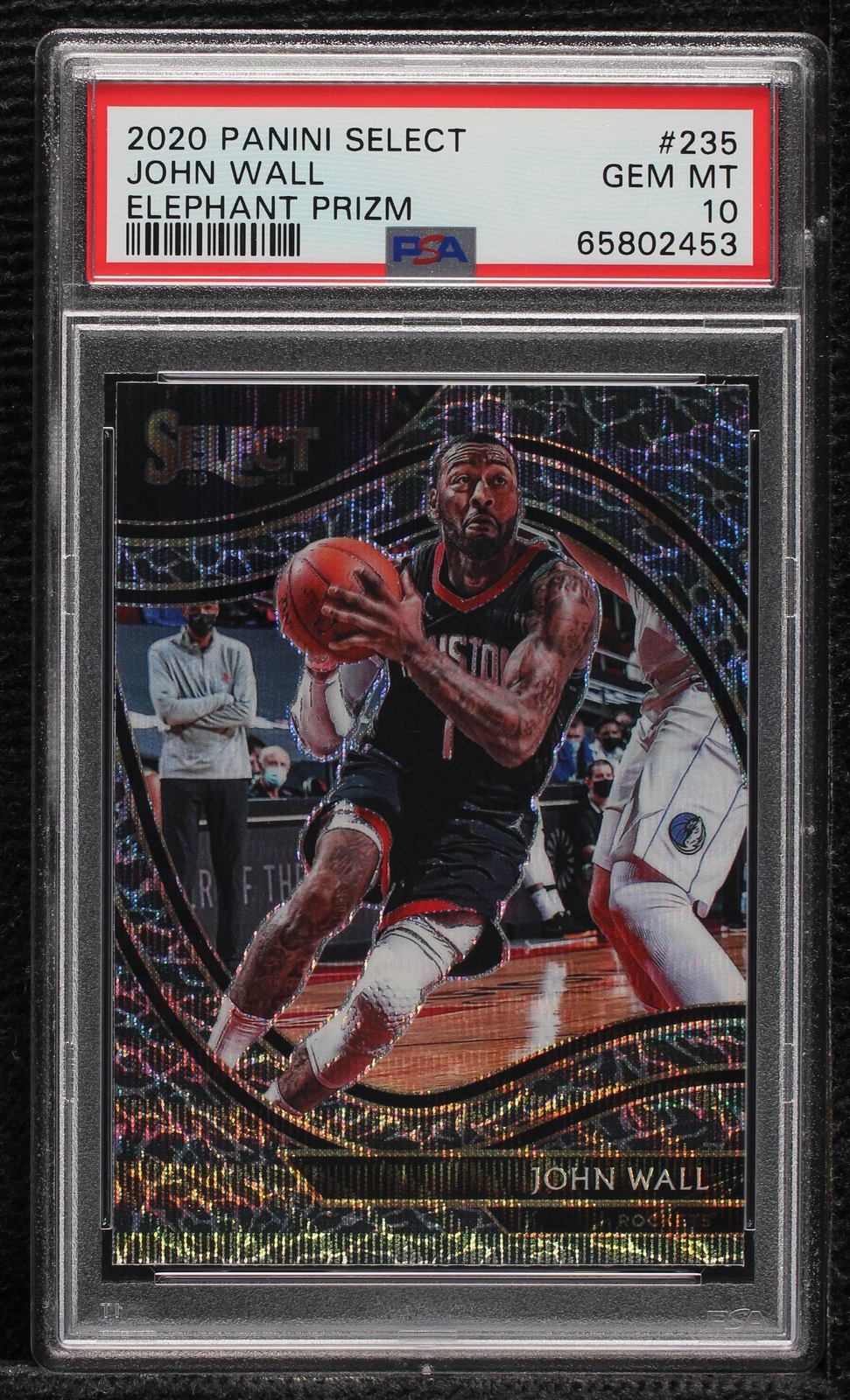 2020-21 Panini Select - Courtside Elephant Prizm #235 John Wall for ...