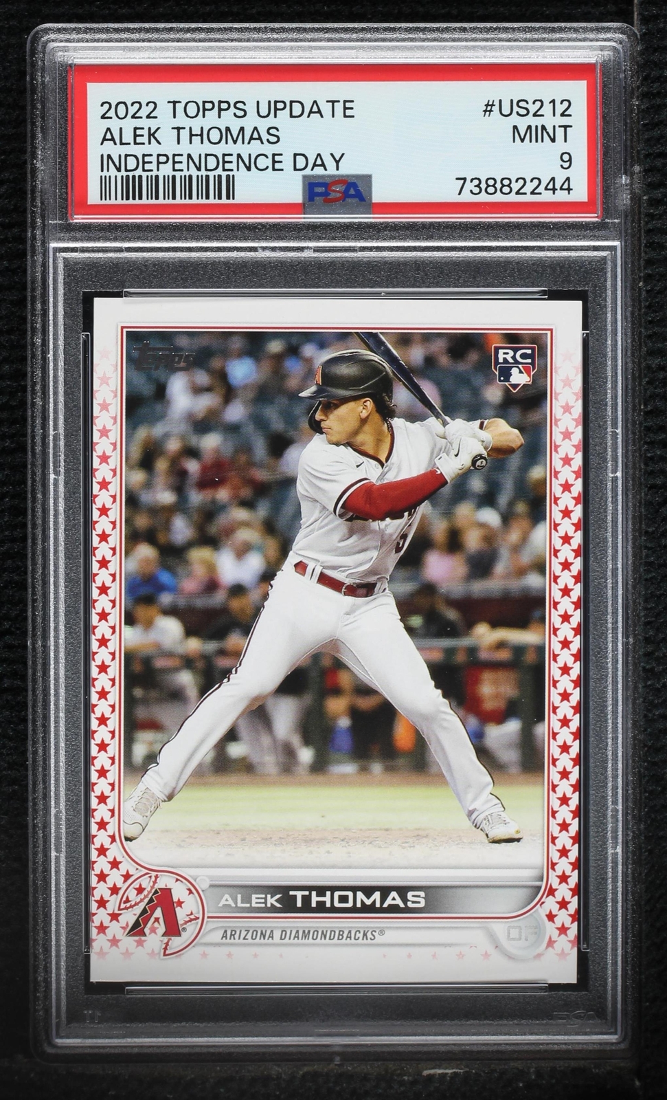 2022 Topps Update Series - Independence Day #US212 Alek Thomas /76 (RC ...