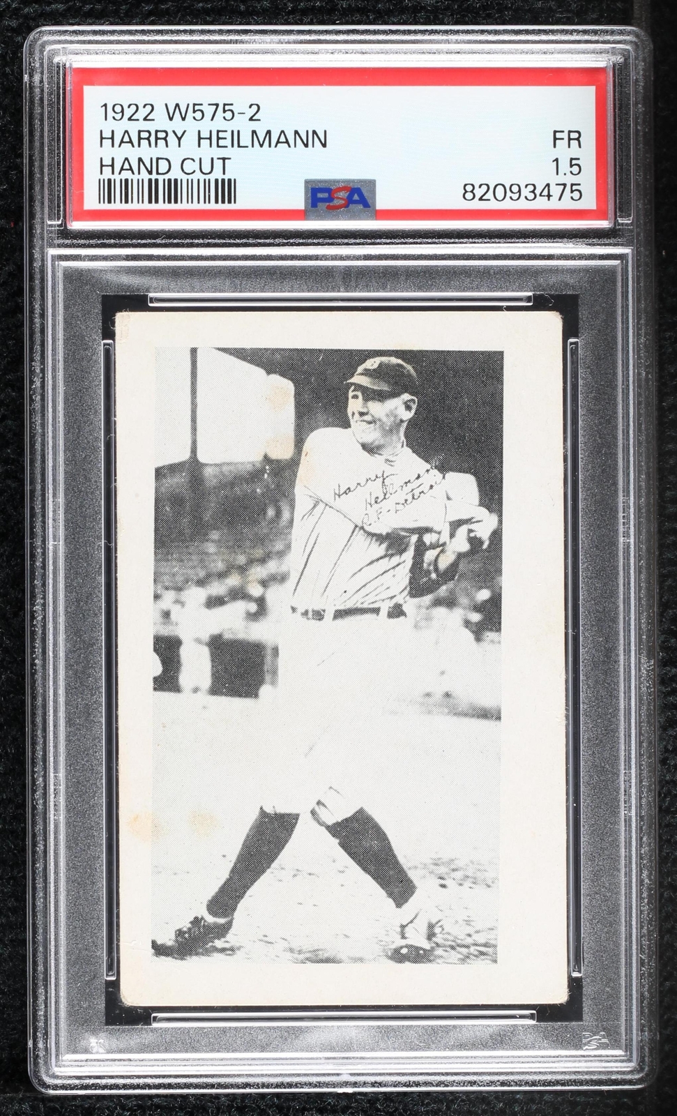 1922 "Autograph on Shoulders" Strip Cards - W575-2 Harry Heilmann for ...