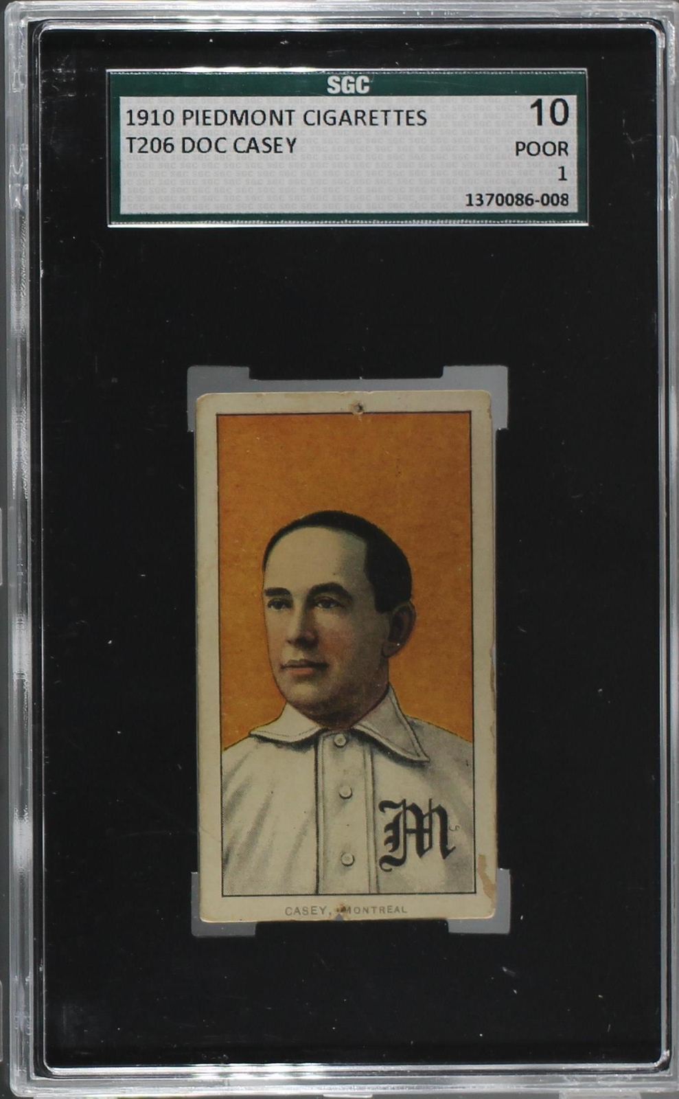 1909-11 T206 - 350 Back Doc Casey (RC) for sale online | eBay