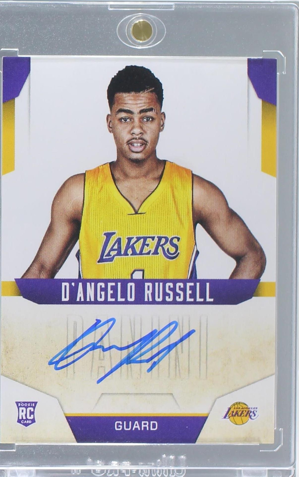 2015-16 Panini Absolute - Next Day Autographs #ND-DR D'Angelo Russell ...