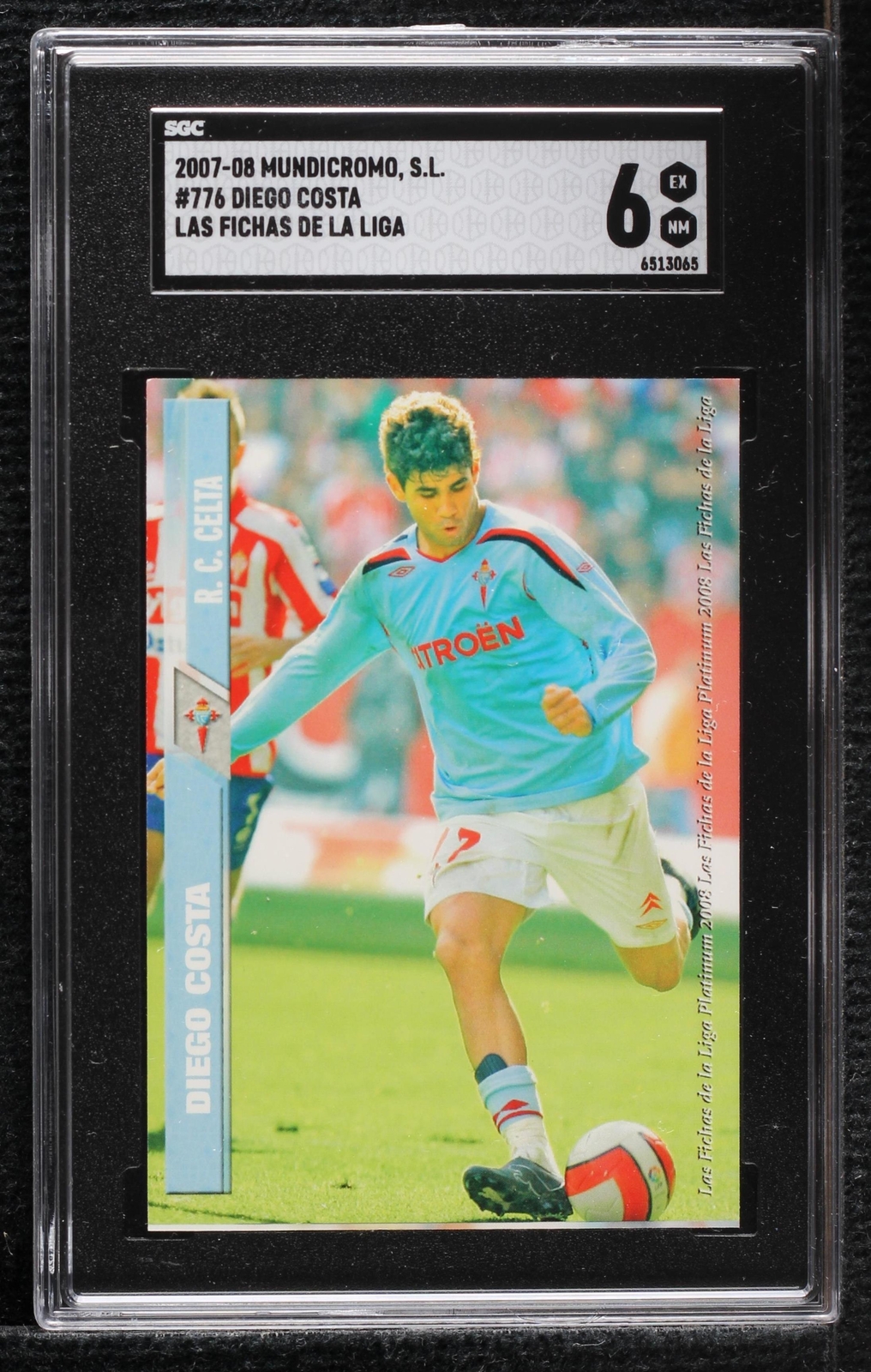 2007-08 Mundicromo Las Fichas de la Liga 2008 - #776 Diego Costa (RC ...