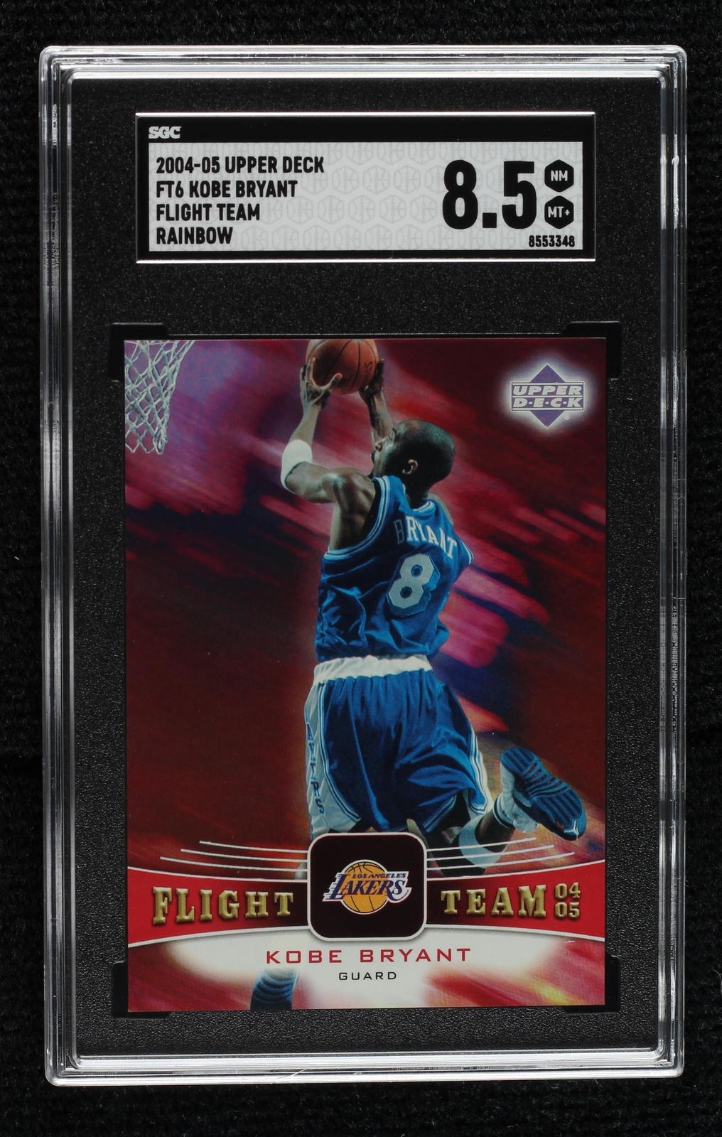 2004-05 Upper Deck - Flight Team Rainbow #FT6 Kobe Bryant for sale ...