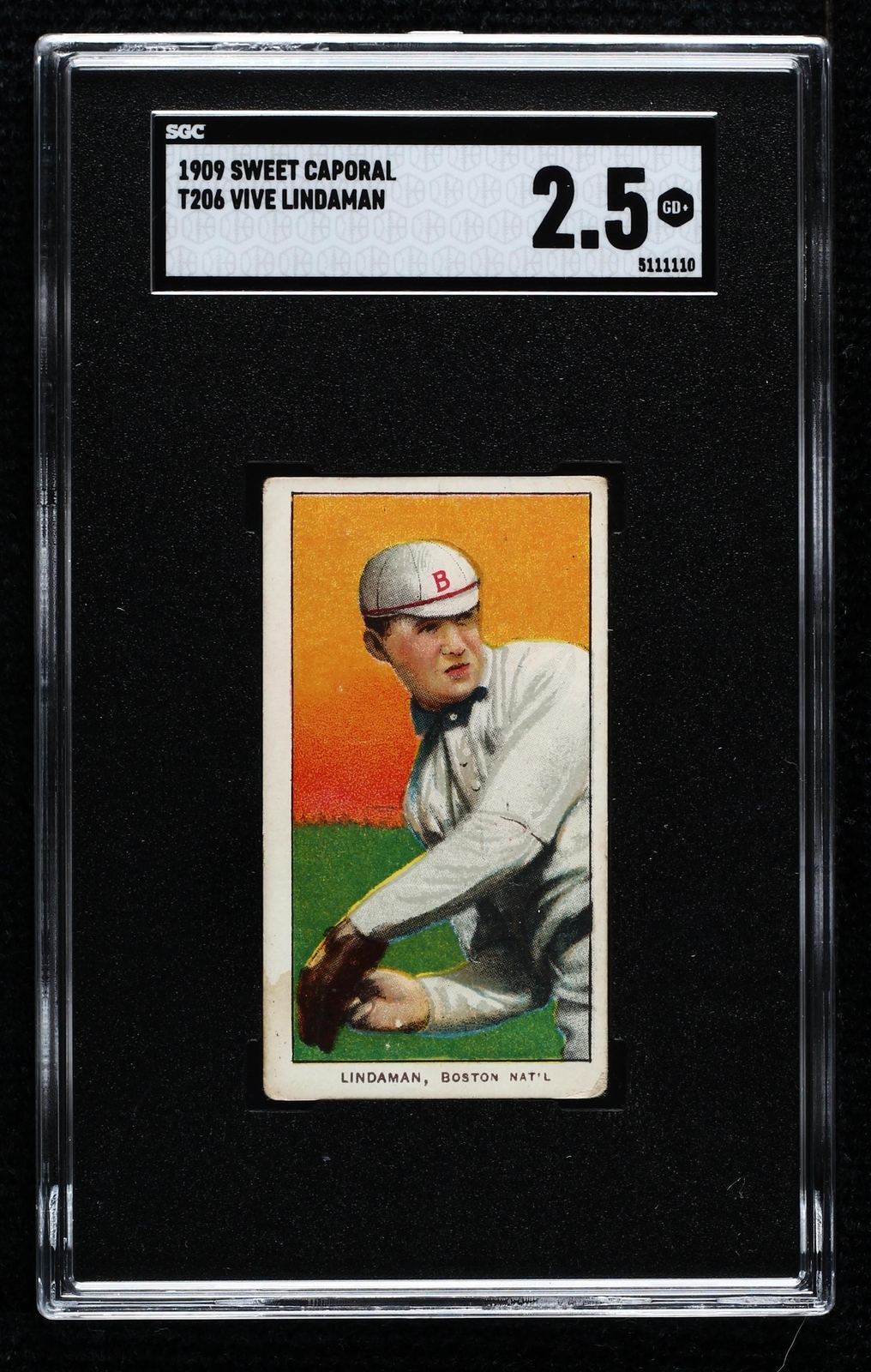 1909-11 T206 - 150 Factory No. 30 Back Vive Lindaman (RC) for sale ...