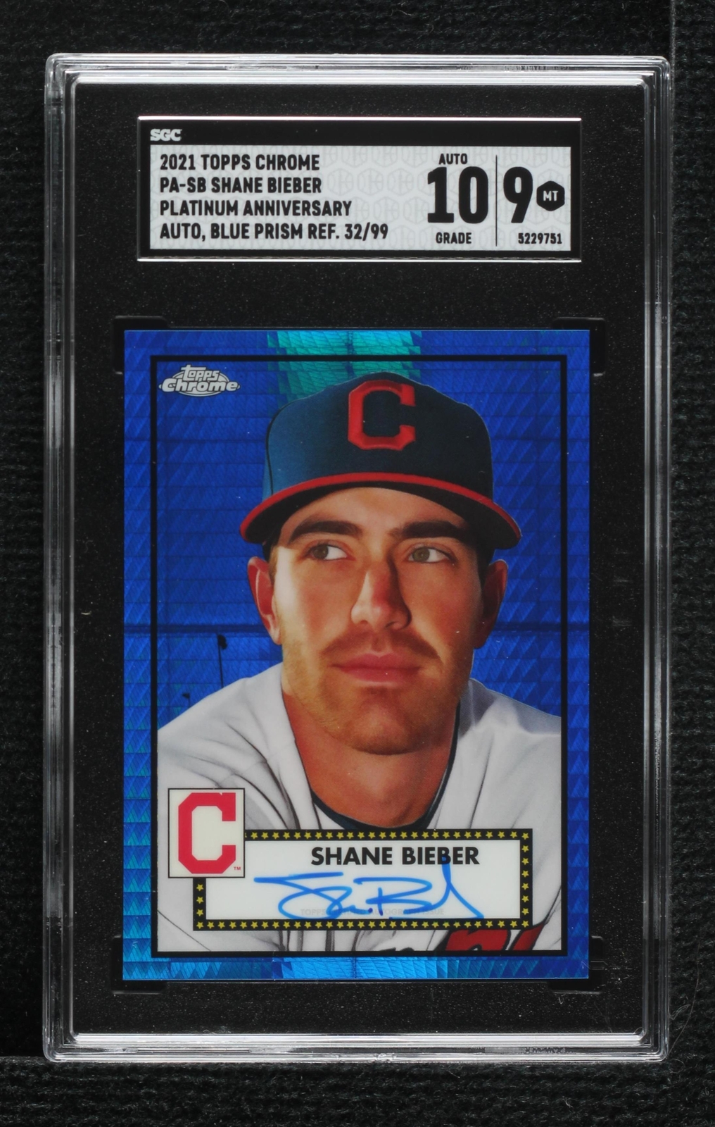 2021 Topps Chrome Platinum Anniversary - Autographs Blue Prism ...