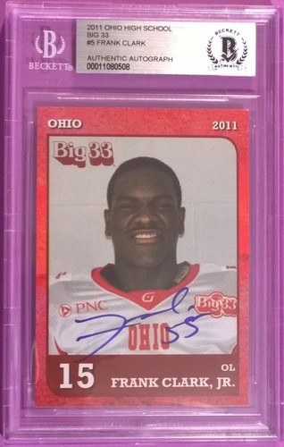 Frank Clark Football Card Database - Newest Products will be shown ...