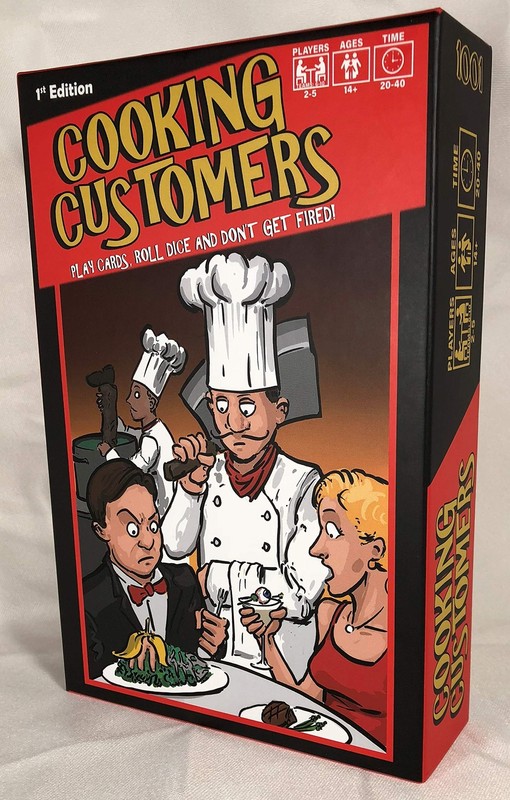 Cooking Customers (2019) Board Game – Board Game Guys