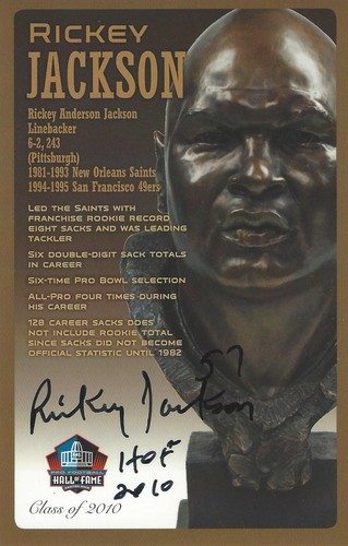 Rickey Jackson Football Card Database - Newest Products will be shown ...