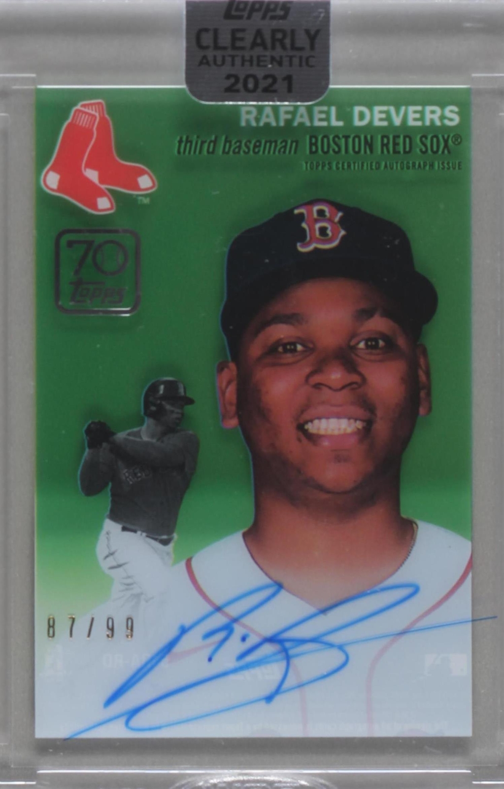 2021 Topps Clearly Authentic Autographs - 1954 Reimagining Autographs ...