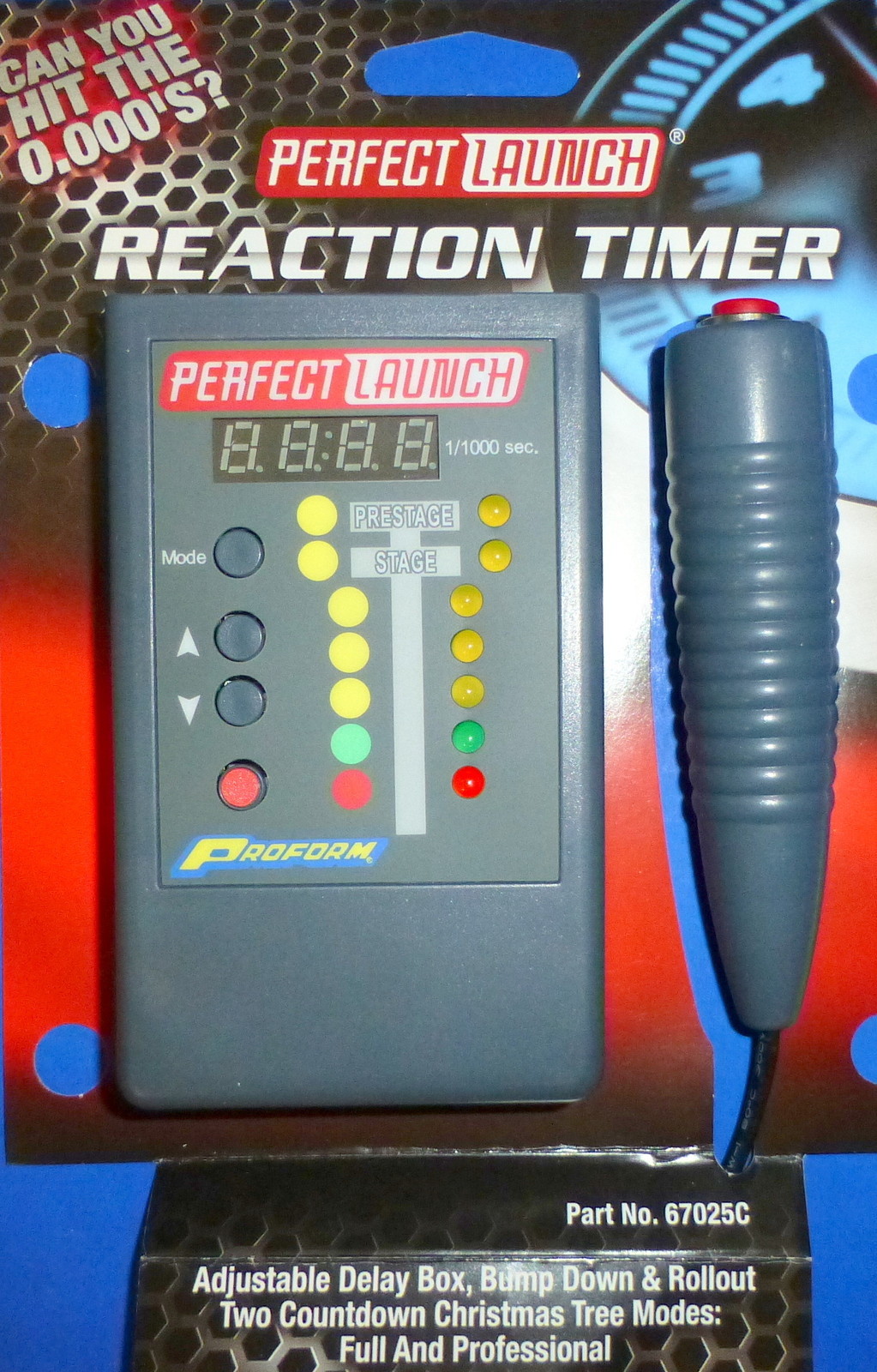 Proform 67025c Perfect Launch Hanheld Reaction Timer Drag Racing ...