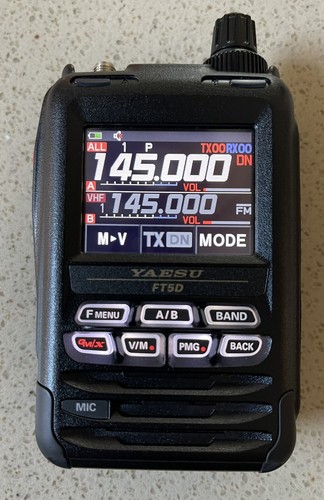 Yaesu FT-5DR C4FM/FM 144/430MHz Dual Band 5W UHF Digital Transceiver OPEN BOXのeBay公認海外通販｜セカイモン