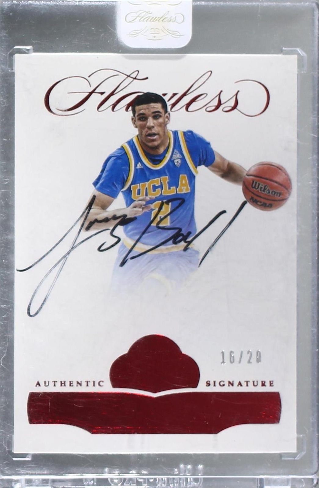 2017 Panini Flawless Collegiate - BK Rookie Autographs Ruby #BRA-LB2 ...