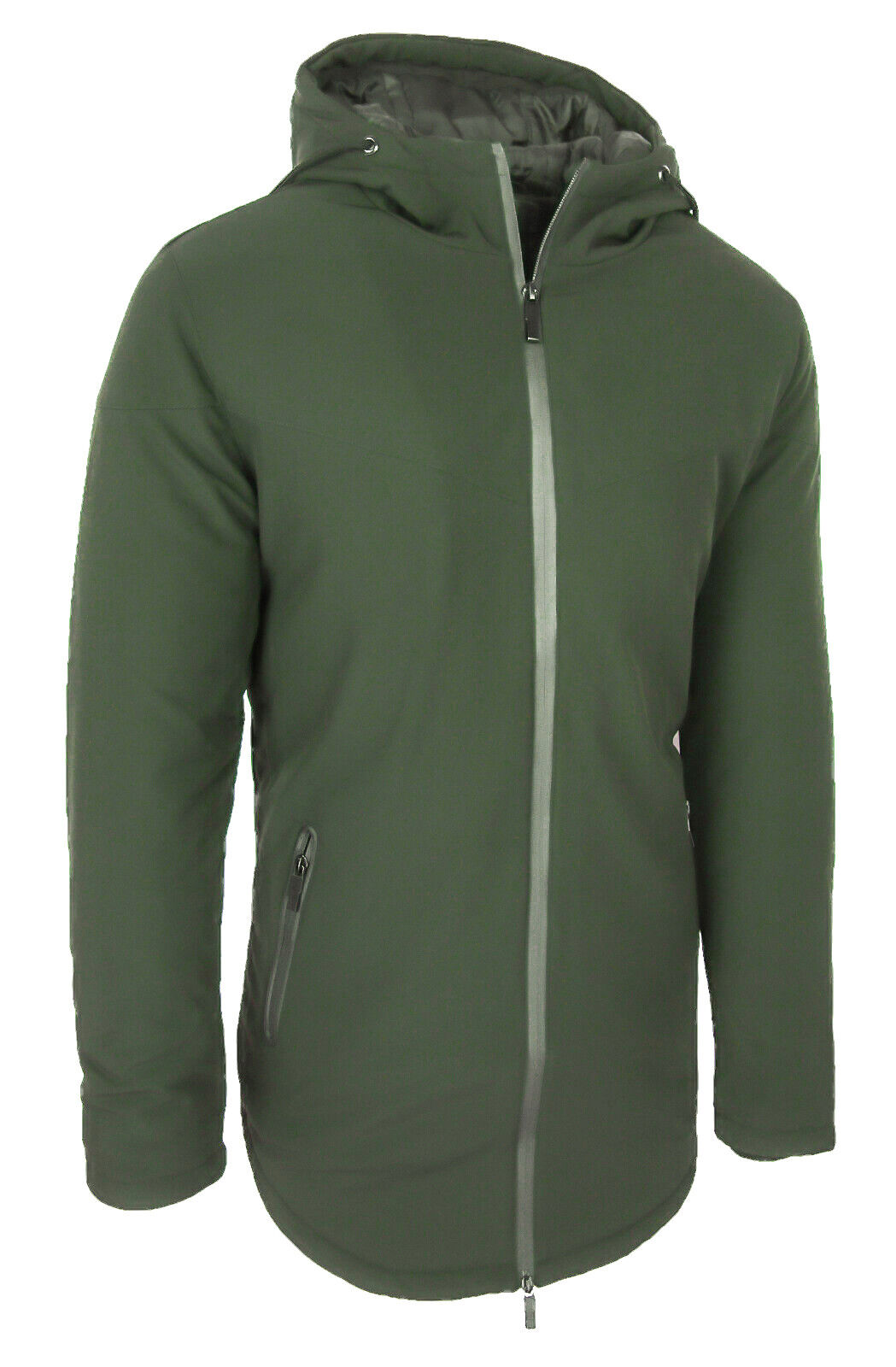 Giubbotto uomo Invernale casual verde Giacca lunga Piumino Parka da M a 3XL Giubbotto uomo Invernale casual verde Giacca lunga Piumino Parka da M a 3XL