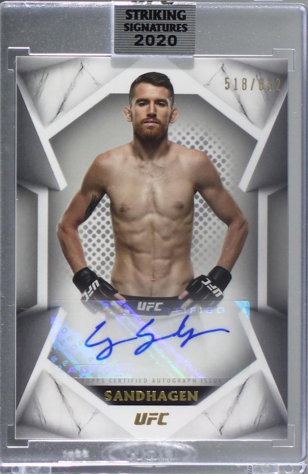 2020 Topps UFC Striking Signatures - #STS-CS Cory Sandhagen /632 (AU ...