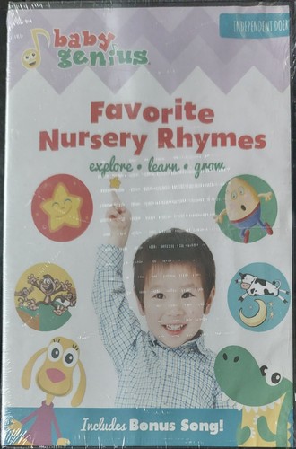 Baby Genius: Favorite Nursery Rhymes (DVD) NEW SEALED