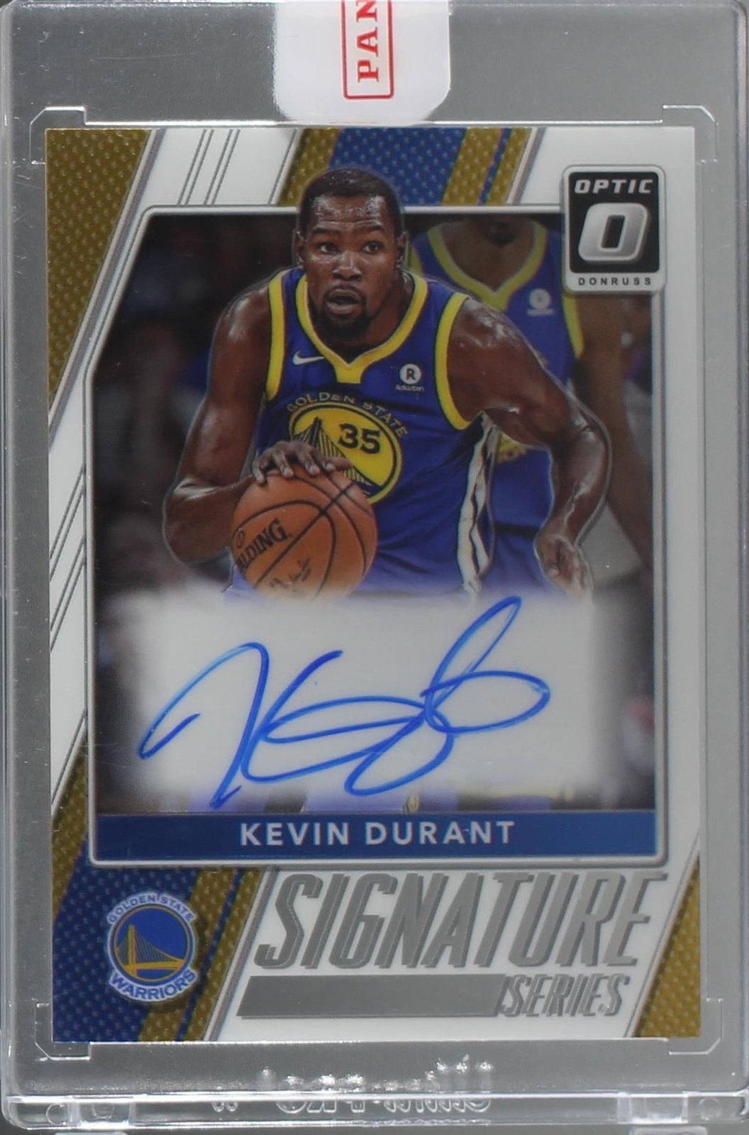 2017-18 Panini Donruss Optic - Signature Series #49 Kevin Durant (AU ...