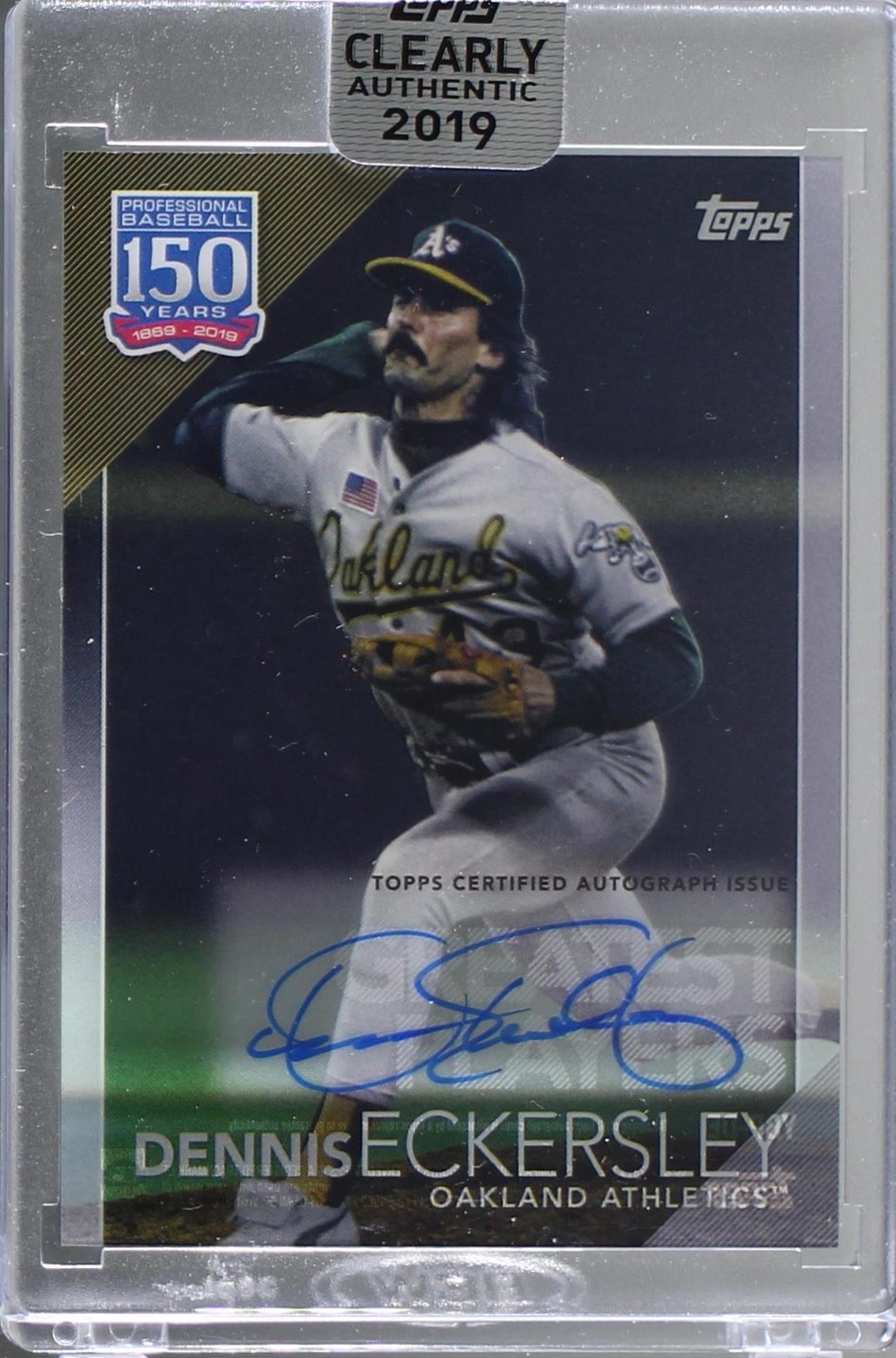 2019 Topps Clearly Authentic Autographs - 150 Years of Professional ...