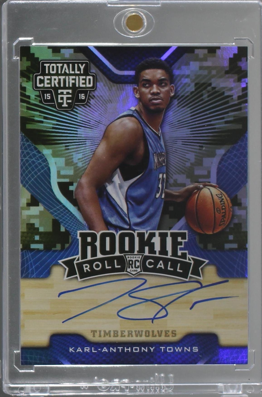 2015-16 Panini Totally Certified - Rookie Roll Call Autographs Mirror ...