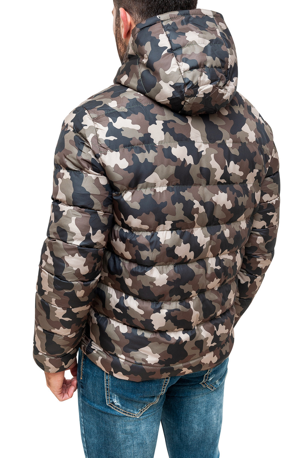 Piumino uomo Diamond invernale militare mimetico verde casual giaccone ... Piumino uomo Diamond invernale militare mimetico verde casual giaccone ...