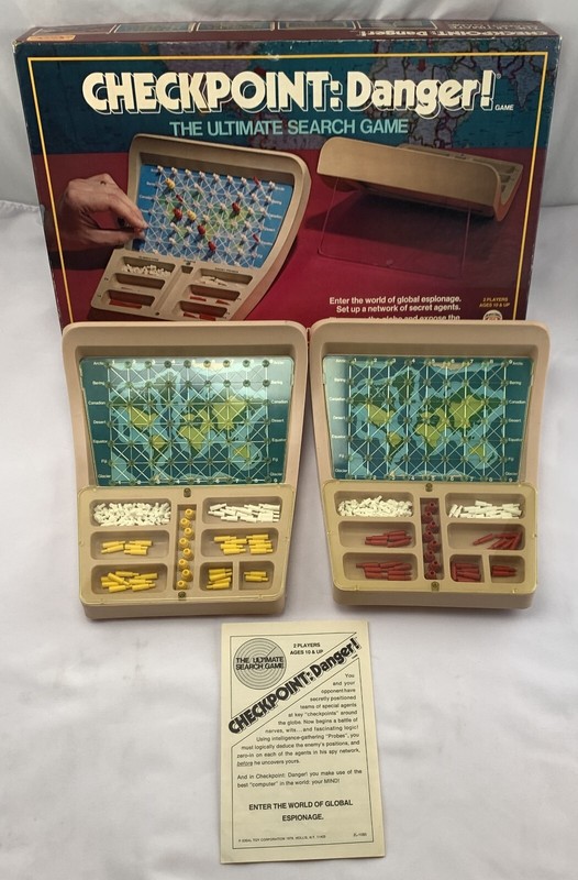Checkpoint: Danger! (1978) Board Game – Board Game Guys