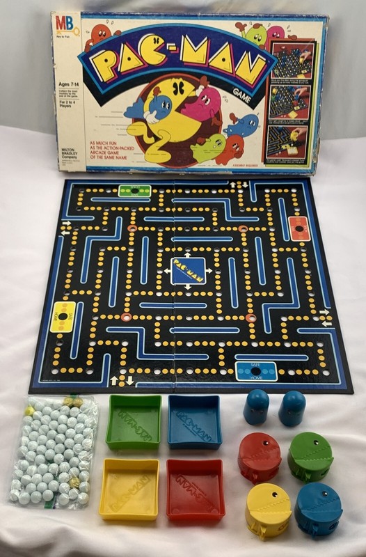 PAC-MAN Game (1982) Board Game – Board Game Guys