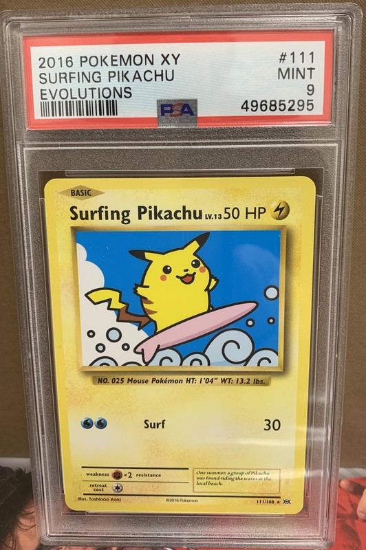 Surfing Pikachu Pokemon Cards - Find Pokemon Card Pictures With Our ...