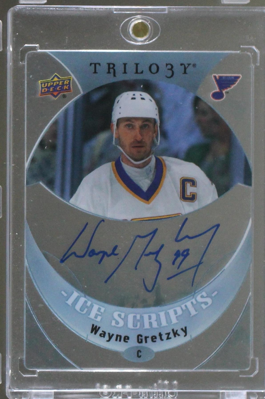 2015-16 Upper Deck Trilogy - Ice Scripts #IS-WG Wayne Gretzky (AU) for sale online | eBay