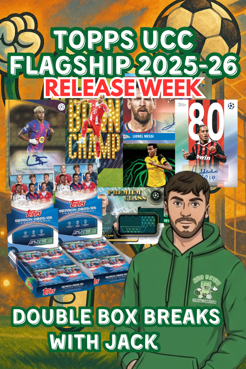 RELEASE WEEK - Topps UCC Flagship Box breaks with Jack @RawCardsUK ...