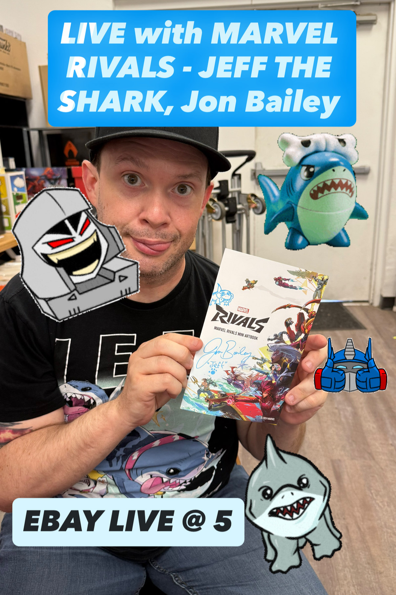 LIVE WITH JON BAILEY, THE VOICE OF JEFF THE SHARK! HOSTED BY JUSTICE ...