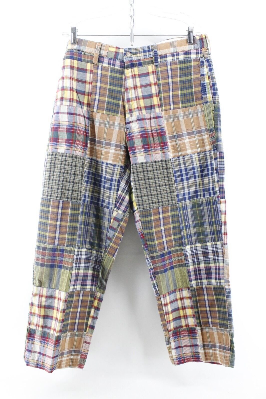 Vintage Polo Golf Ralph Lauren Madras Plaid Patchwork Pants Vintage Polo Golf Ralph Lauren Madras Plaid Patchwork Pants