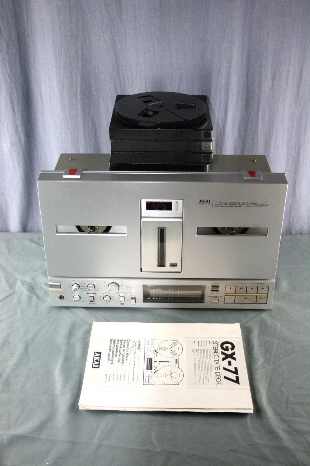 Схема akai gx 77