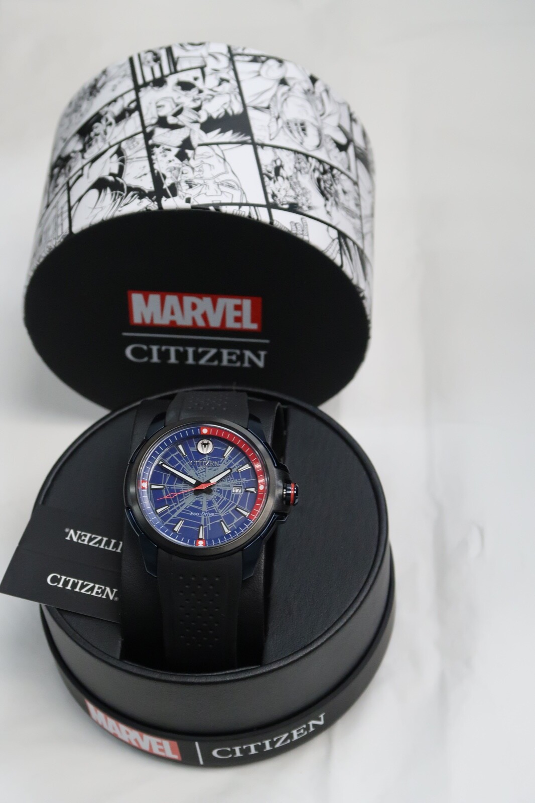Spiderman Avenger Marvel Citizen Watch Stainless Steel ABS Spiderman Avenger Marvel Citizen Watch Stainless Steel ABS