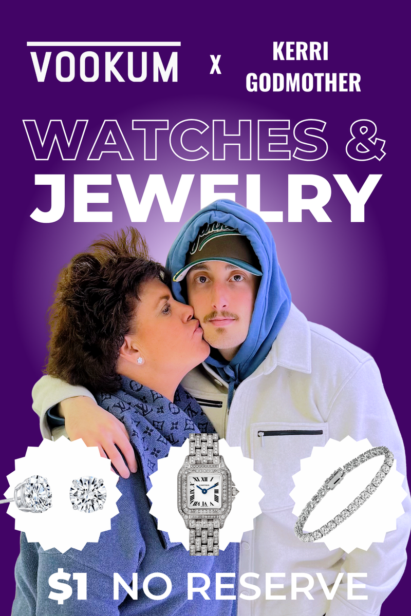 Vookum x Godmother of Diamonds $1 Starts Watches & Jewelery, Rolex ...