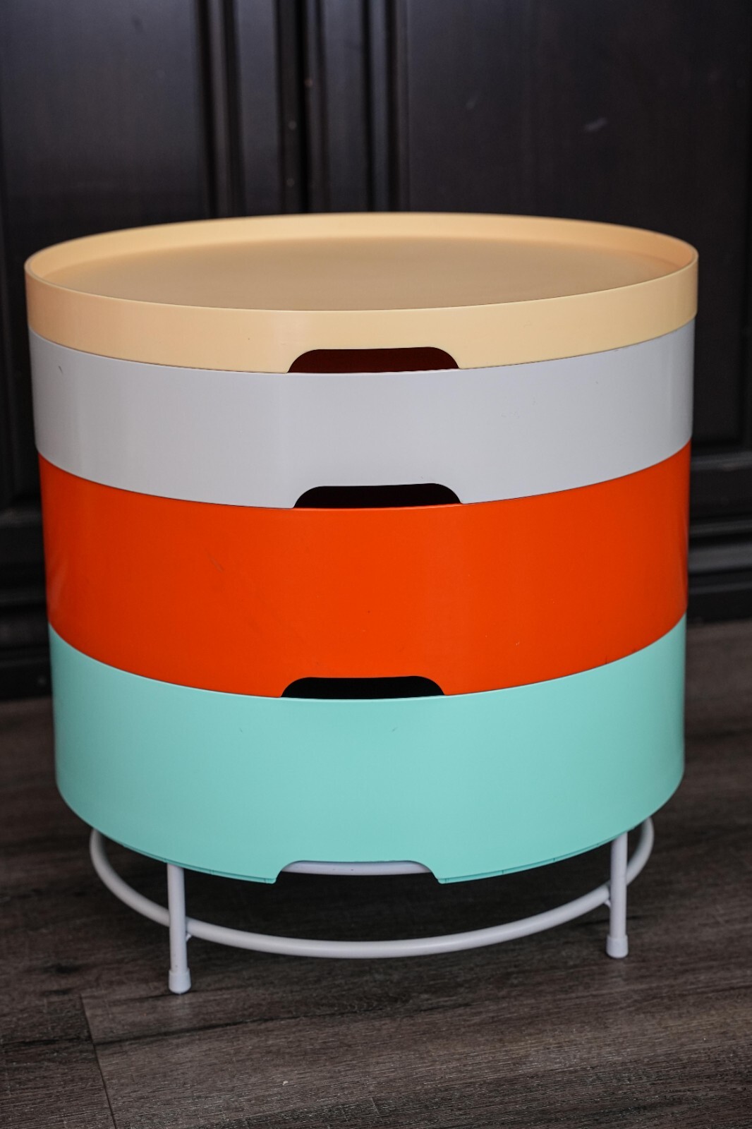 Vintage Ikea PS 2014 Retro Round Colorful Plastic Vintage Ikea PS 2014 Retro Round Colorful Plastic