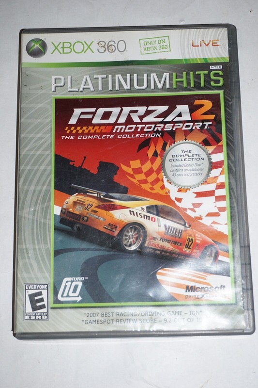 Forza Motorsport 2 PH Collection Xbox 360 Complete w/ Bonus Disc ...