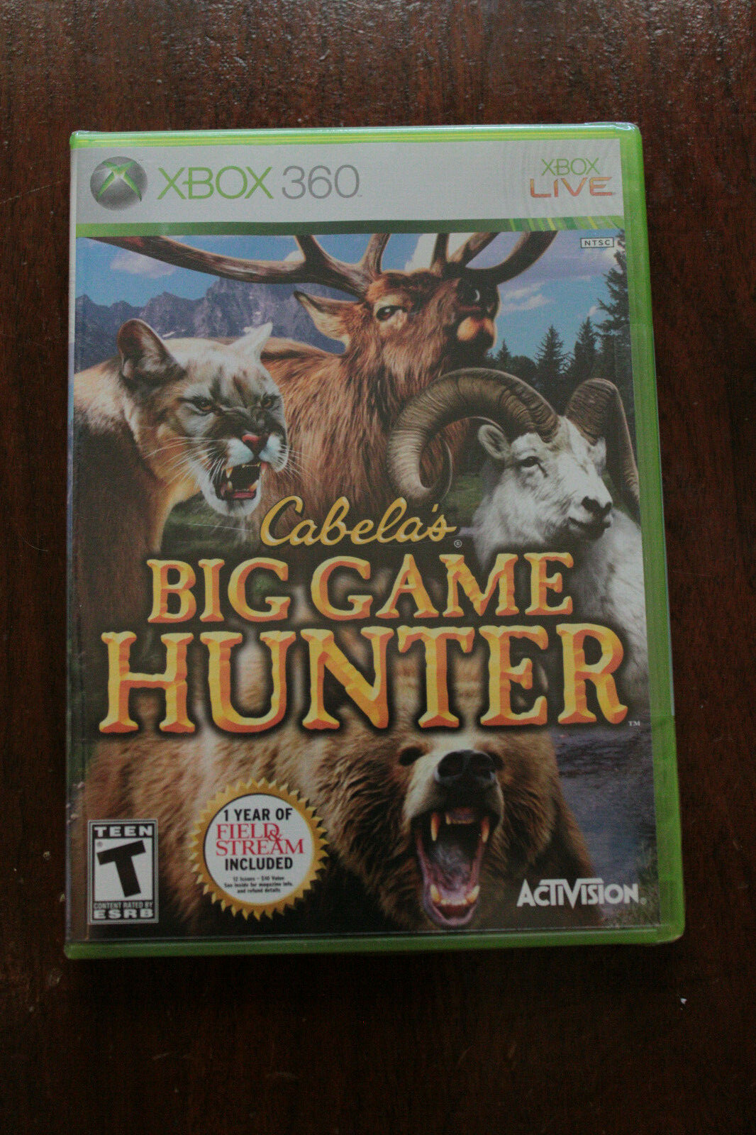 Cabela's big game hunter xbox 360 store