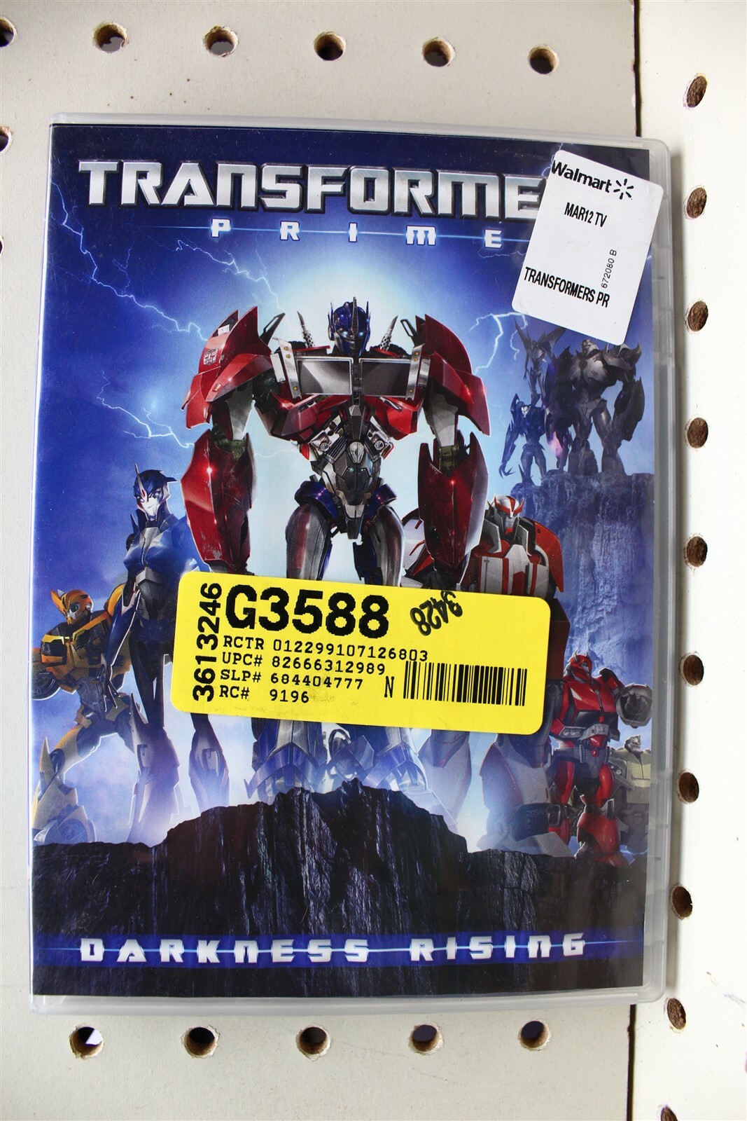 712 DVD Transformers Prime Darkness Rising 826663129892 eBay